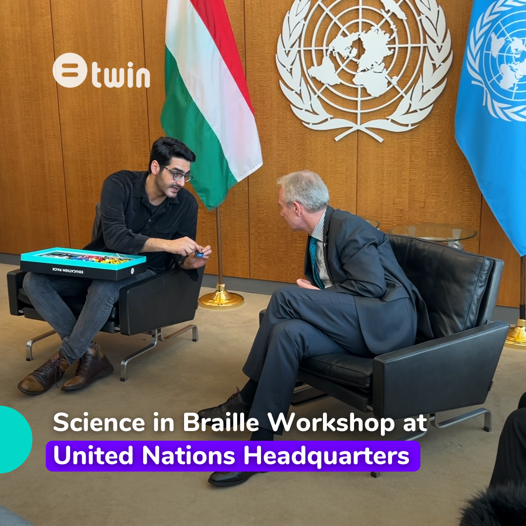 Science in Braille Workshop at United Nations Headquarters | Twin Science