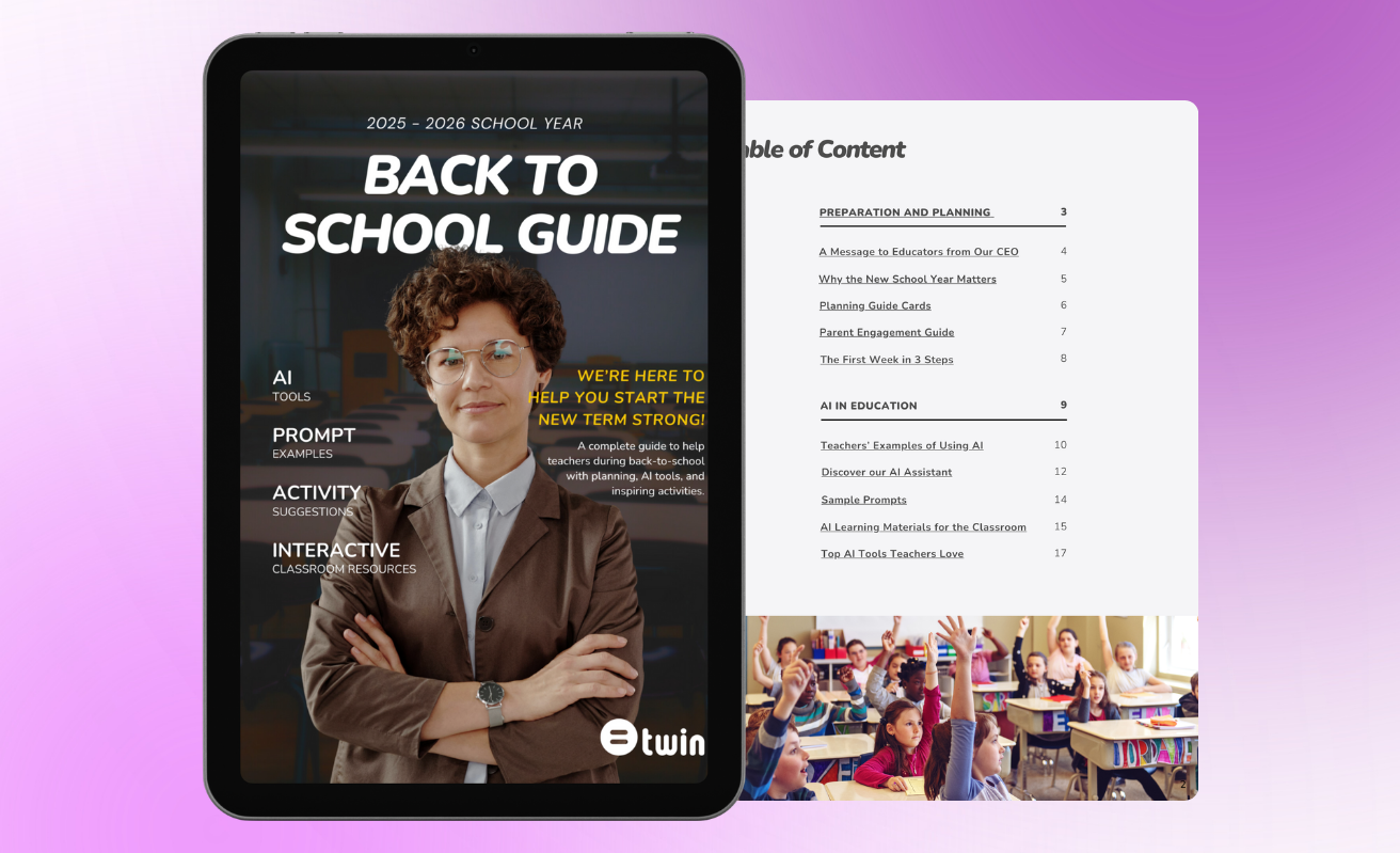 Back to School Guide | Twin Science